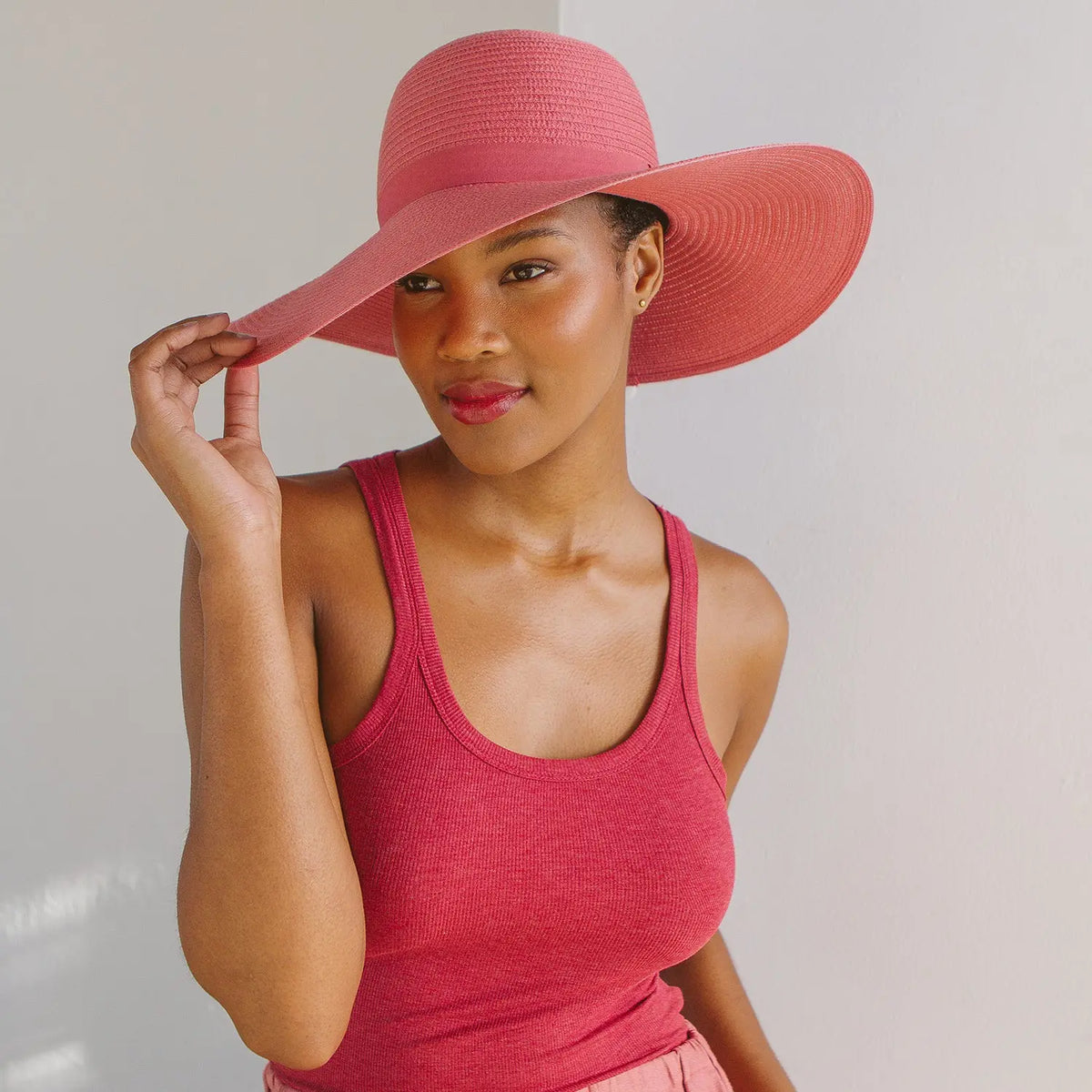 Rosie Sun Hat | Oversized Resort Hat with UPF50+ Protection – SUNHATS ...