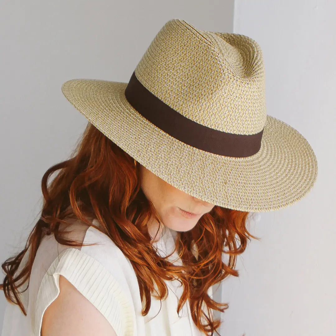 Oscar Fedora | Lightweight Sun Hat for Men and Women – SUNHATS EUROPE
