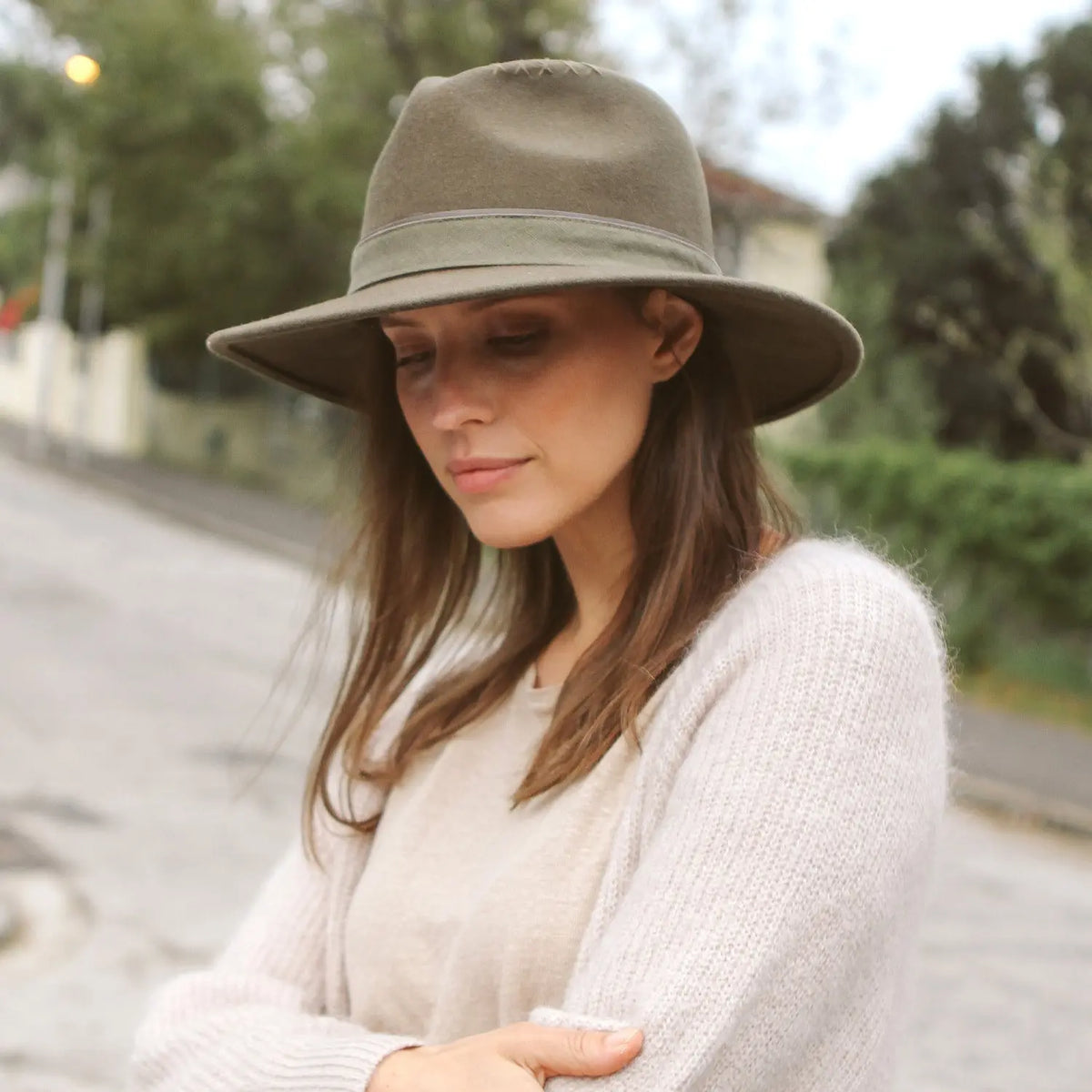 Taylor Stitch | Elegant Wool Felt Fedora Hat Women Winter – SUNHATS EUROPE