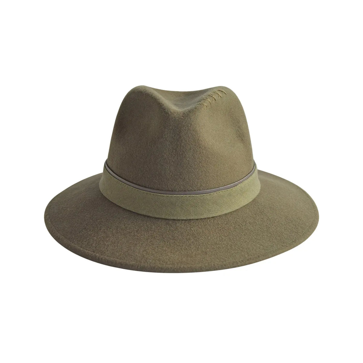 Taylor Stitch | Elegant Wool Felt Fedora with Linen Trim – SUNHATS EUROPE