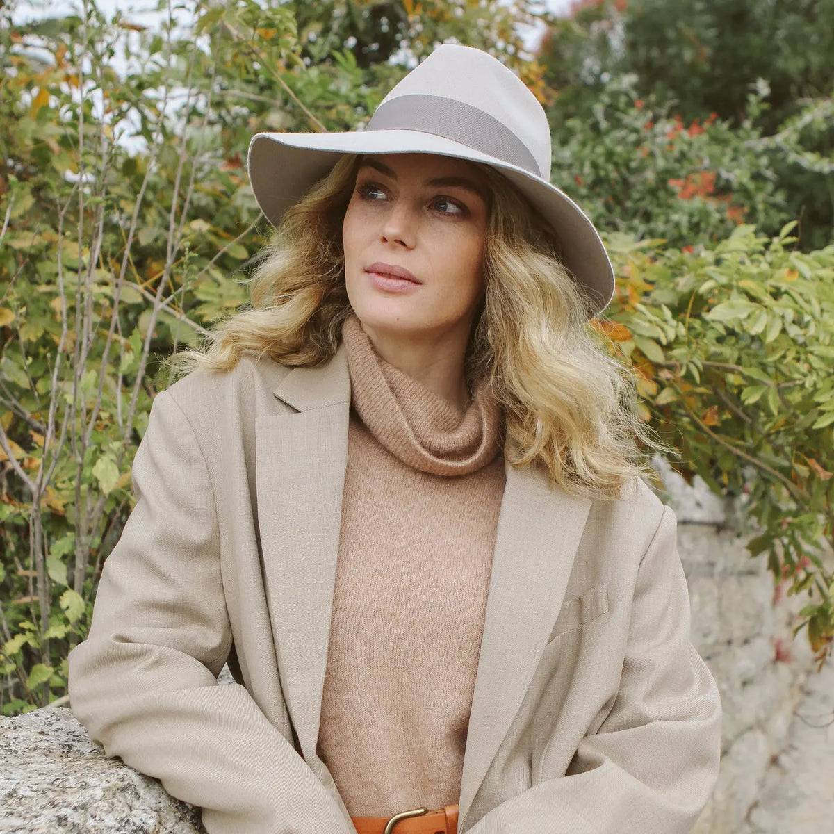 Heather Fedora | Chic Soft Edge Wool Felt Fedora for Women – SUNHATS EUROPE